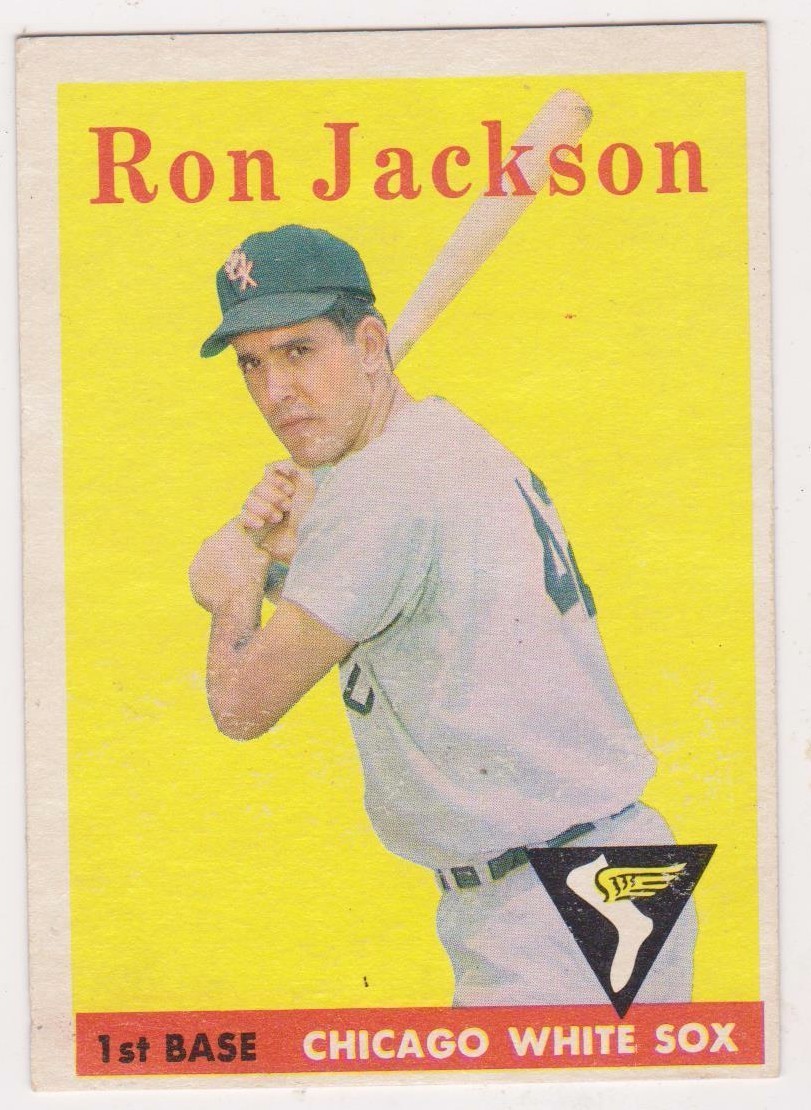 1958 Topps #26 Ron Jackson - Chicago White Sox, Near Mint Condition | eBay