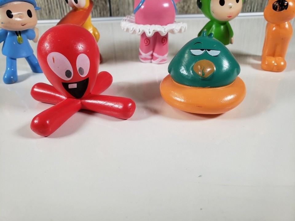 Pocoyo Figure Toy Elly Pato Loula Nina Sleepy Bird Fred Childrens Show ...