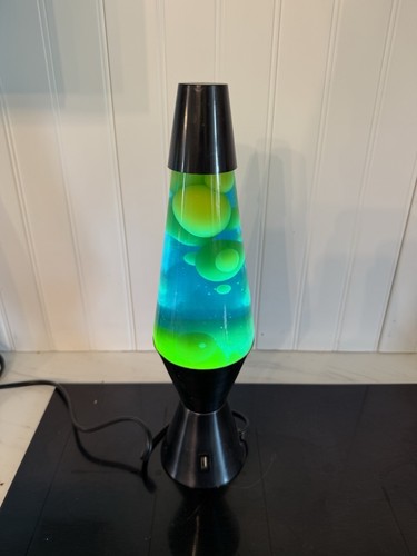 Lava® Lamp - 14.5" Charged Up USB - The Original Motion Lamp - Green ...