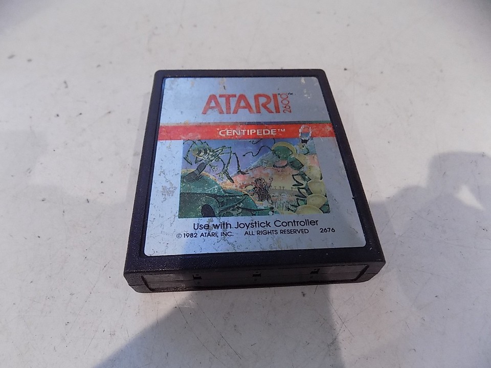 Vintage Atari 2600 Centipede Game Cartridge UNTESTED Sold as SPARES ...
