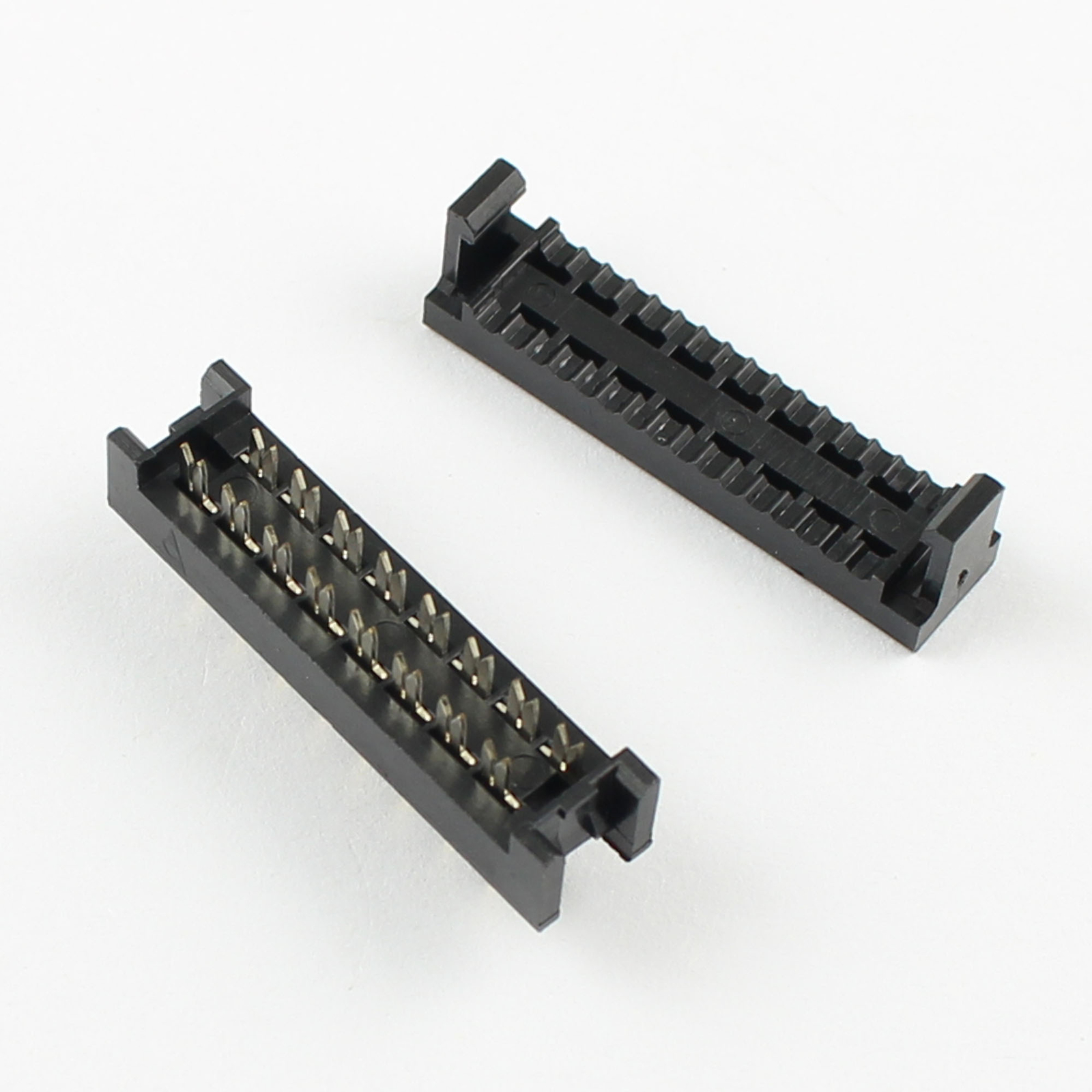 20Pcs 2.54mm Pitch 2x8 Pin 16 Pin Male Header FD IDC Cable Transition ...