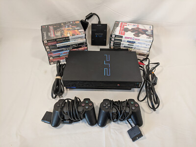 Sony PlayStation 2 PS2 Console Lot | Black | NTSC-U/C (US/Canada ...