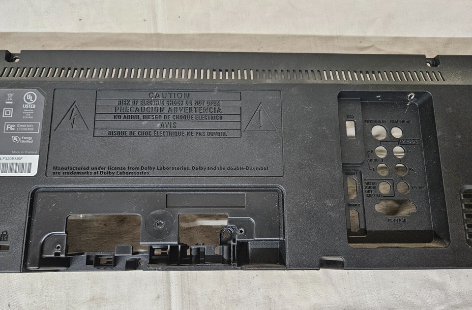 EMERSON LF320EM5F LED TV Back Bottom COVER | eBay