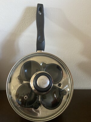 Modern Innovations Stainless Steel 4 Egg Non Stick Egg Poacher ...