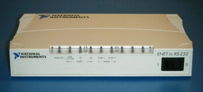 NI ENET-232/2, 2-Port RS232 for Ethernet, National Instruments *Tested ...
