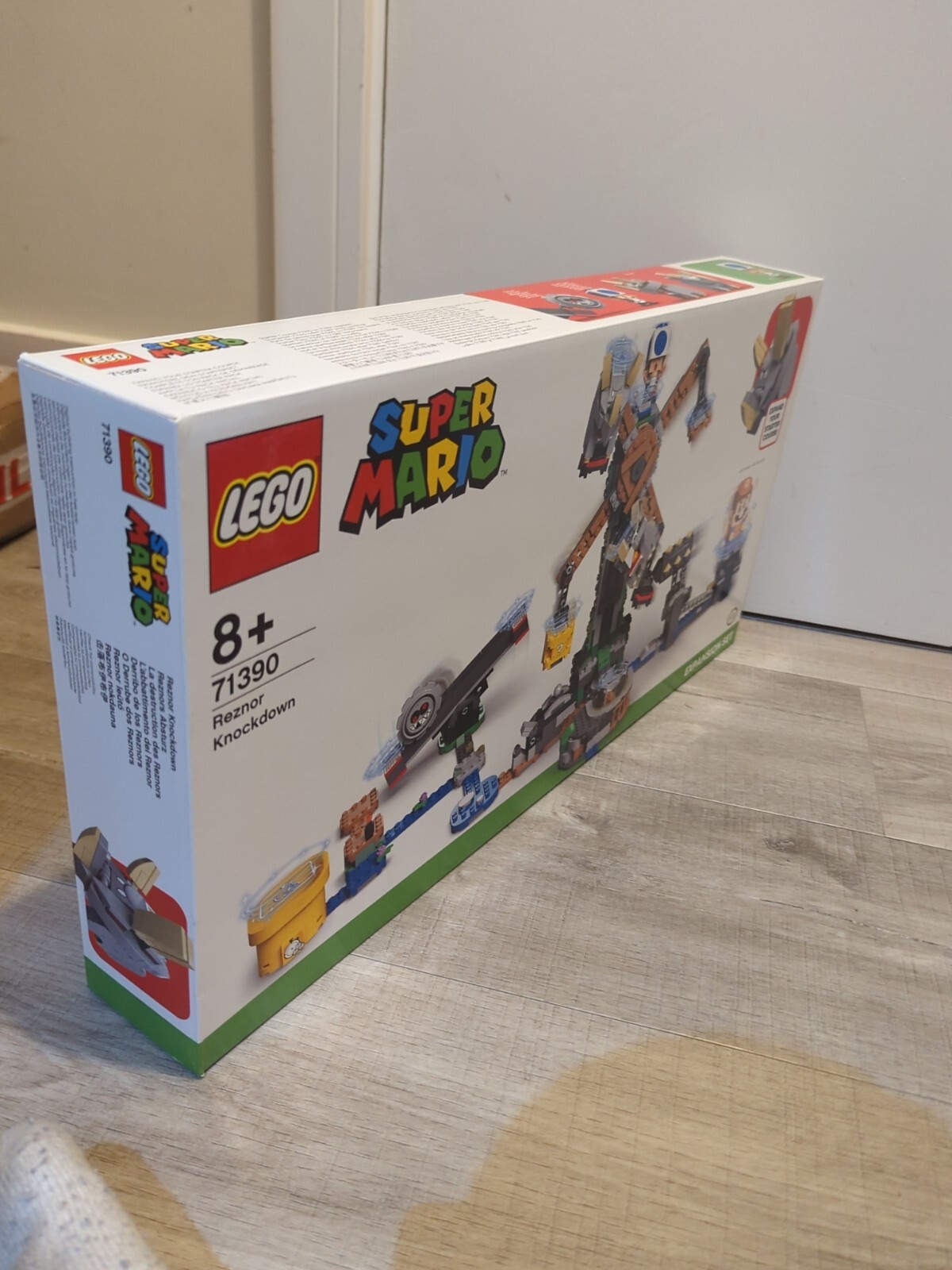 LEGO Super Mario: Reznor Knockdown Expansion Set (71390) for sale ...