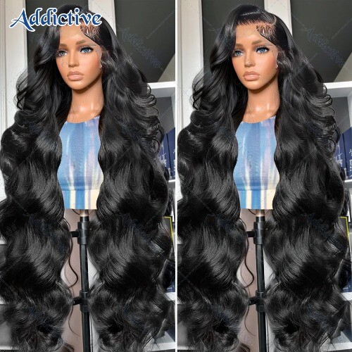 30 Inch 13x4 Body Wave Transparent Lace Front Wig 13x6 HumanHair Wigs ...