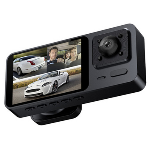 1080P WiFi 2 Lens Car DVR Dash Cam Video Recorder G-Sensor Front Inside ...
