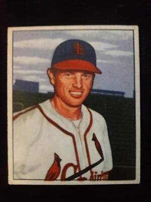 1950 Bowman Bill Howerton RC Rookie NM Cardinals #239 !!!EXCELENT ...