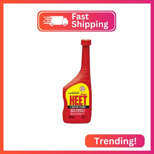 Heet Iso-HEET Water Remover And Premium Fuel Line Antifreeze + Injector ...