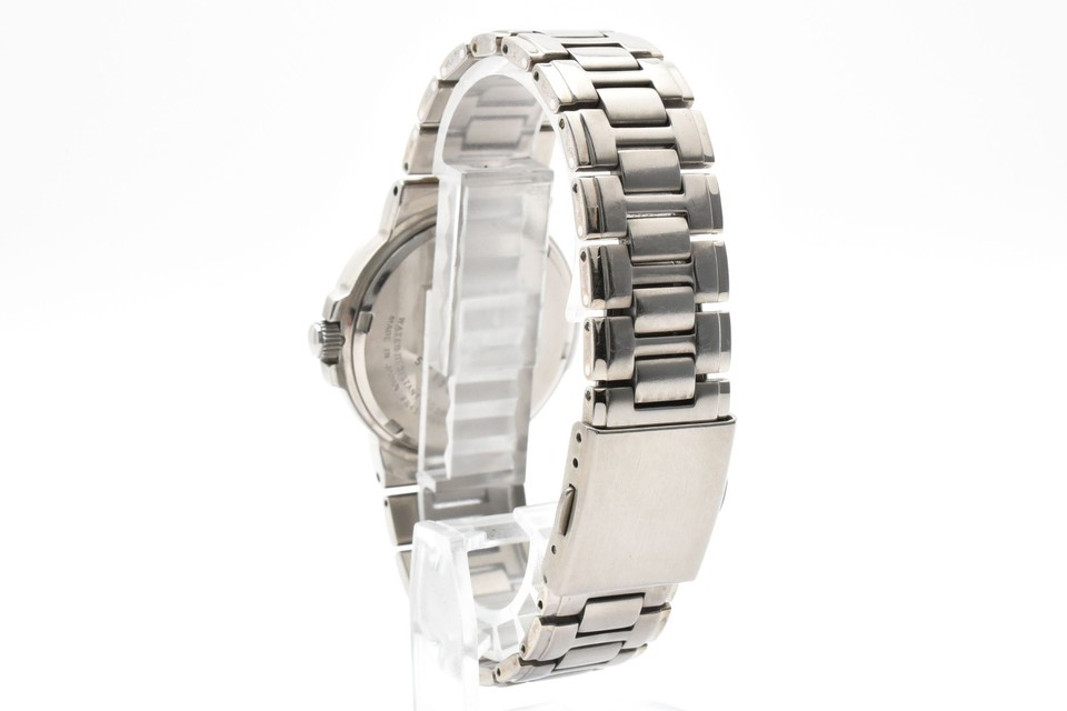 SEIKO 7N43-7B80 Titanium Watch Navy Dial Vintage Quartz Watch Japan ...