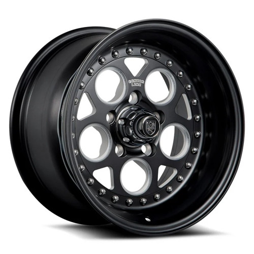 Center Line REV 2.0 Wheels 15x8 (0, 5x114.3, 81) Black Rims Set of 4 ...