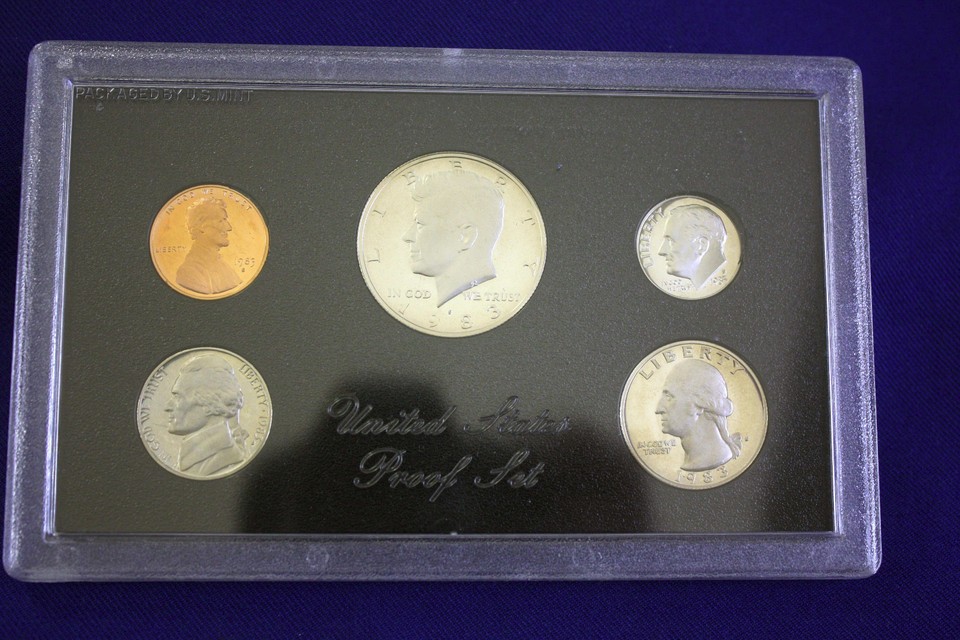 1983 Proof set. Genuine. complete and original as issued by US Mint. | eBay