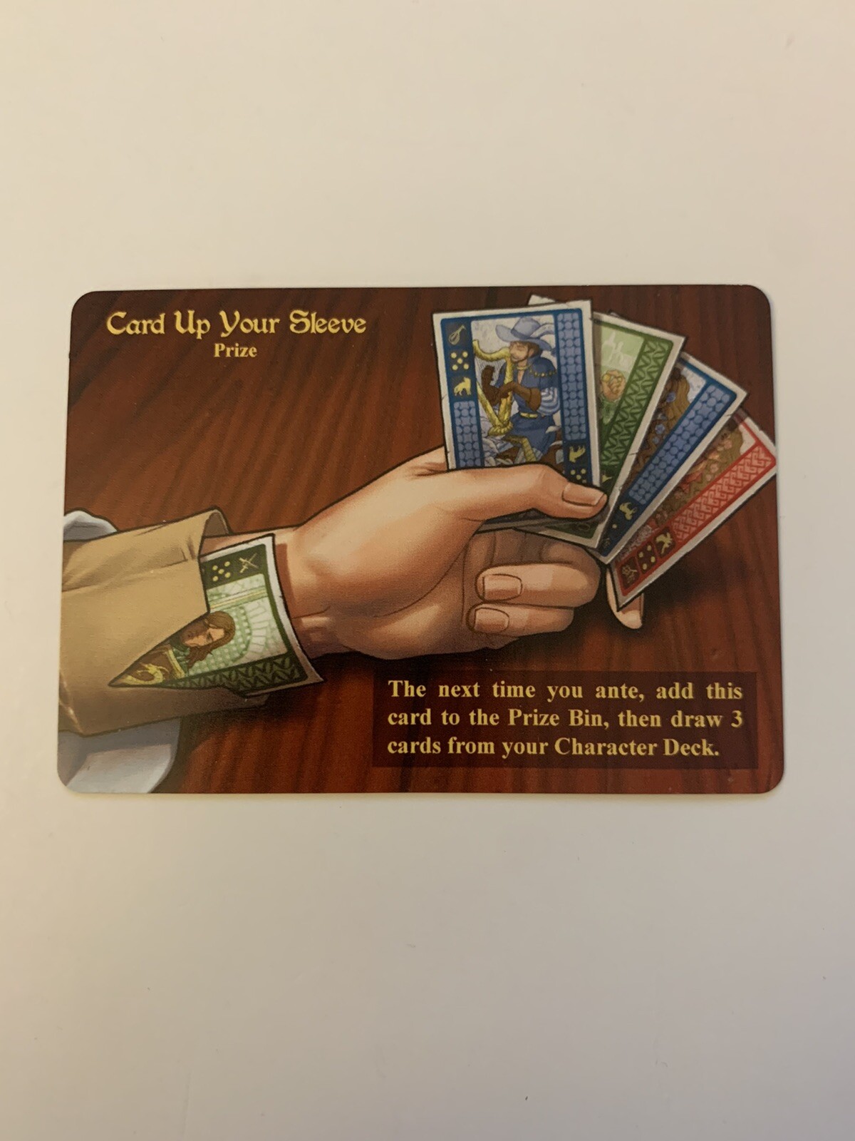Card Up Your Sleeve Prize Promo Red Dragon Inn Slugfest RDI Gencon Gen ...