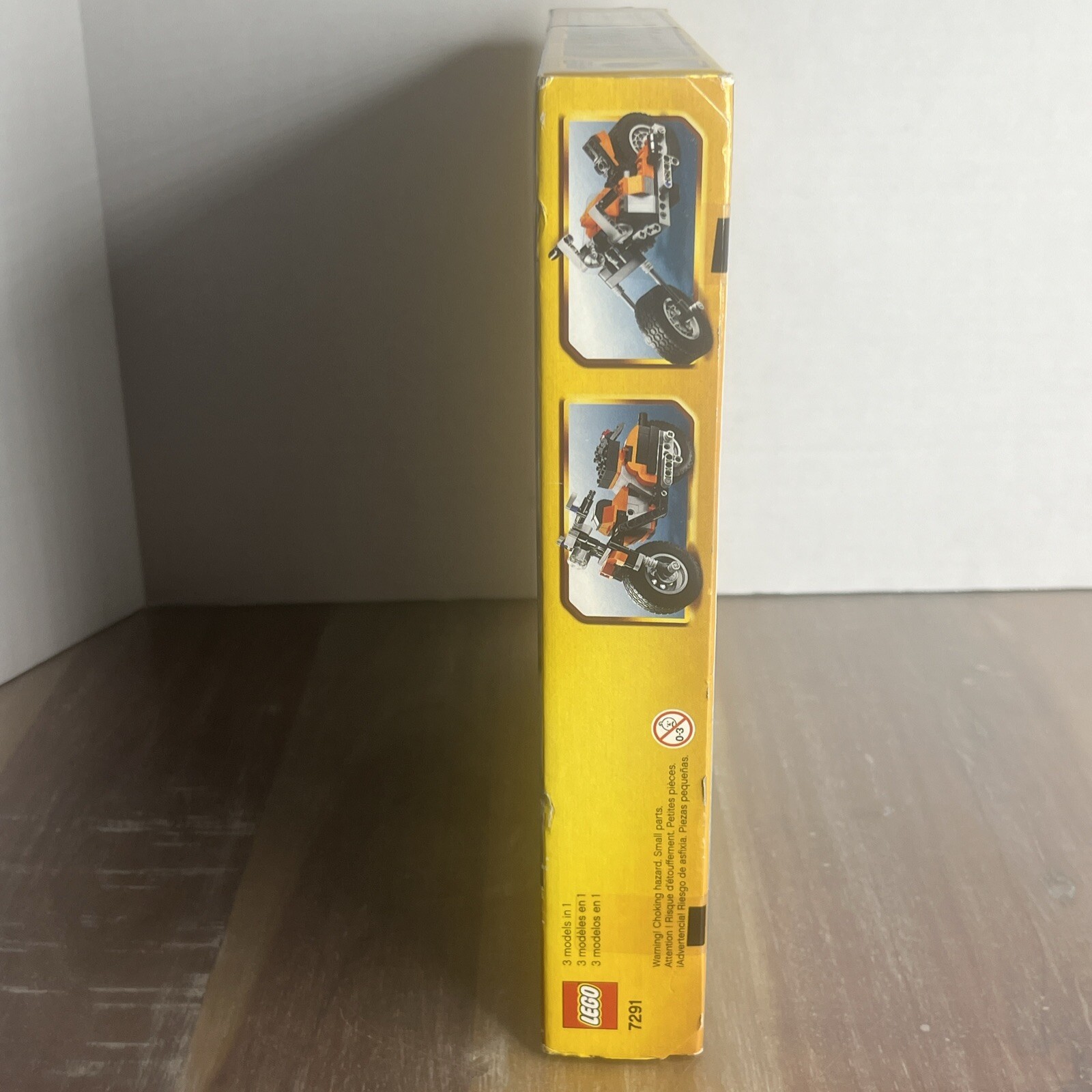 LEGO 7291 Creator Street Rebel Motorcycle Bike 3-in-1 Factory Sealed ...