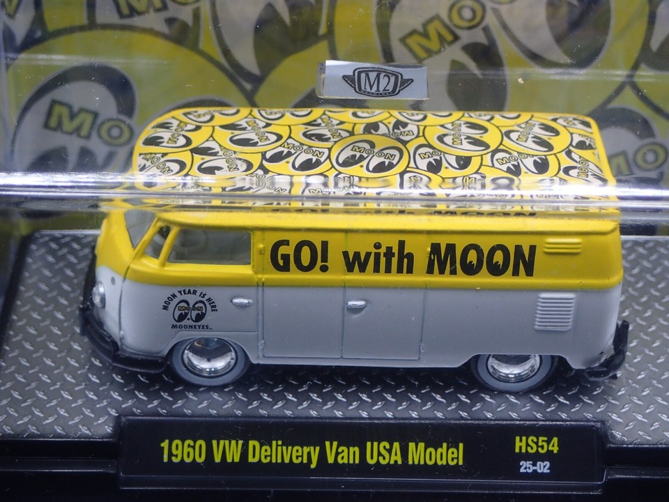 2025 M2 MACHINES 1960 VW VOLKSWAGEN DELIVERYVAN USA MOONEYES HS54 25-02 ...