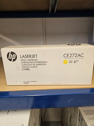 Genuine HP CE272AC 650A Yellow toner factory sealed | eBay