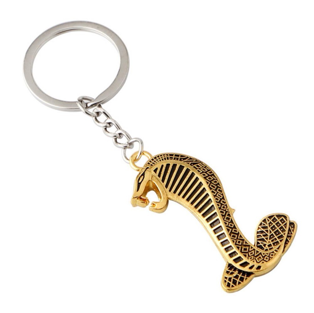 Mustang Cobra Key Chain Fob Remote Ring Keychain 4.6 GT500 Roush Shelby ...