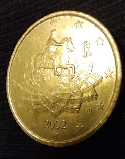 2002 Italy 50 Cent Euro Coin, Rare Collectors Coin | eBay