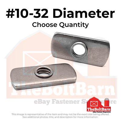 #10-32 Double Tab Spot Weld Nuts (Pick Quantity) | eBay