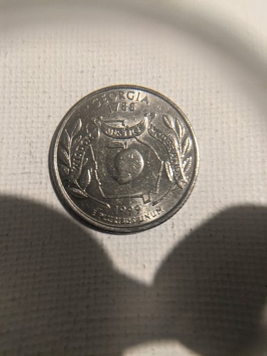 1788-1999 U.S.A 25¢ Georgia Peach Quarter - Rare Coin | eBay