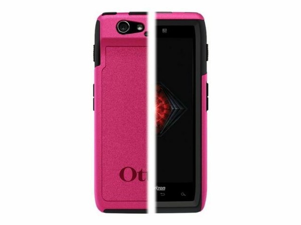 OtterBox Case for the Motorola Razr Commuter Series - Black/Hot Pink ...