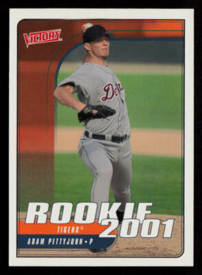 Adam Pettyjohn 2001 Upper Deck Victory #555 RC Detroit Tigers | eBay