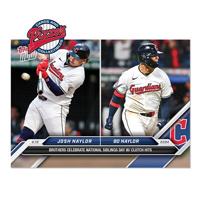 Josh Naylor/Bo Naylor Guardians - 2024 MLB TOPPS NOW Card 64 In Hand | eBay