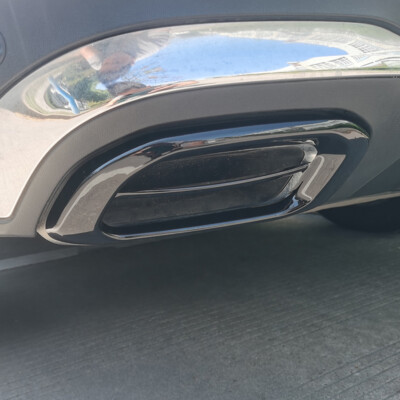 Car Exhaust Pipe Frame Trim For Mercedes Benz GLC X253 GLE W167 GLS ...