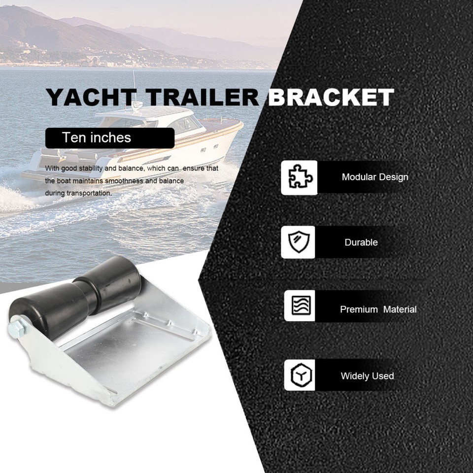 For Boat Trailer Rollers w/ Brackets 8 / 10 / 12 inch Keel Roller ...