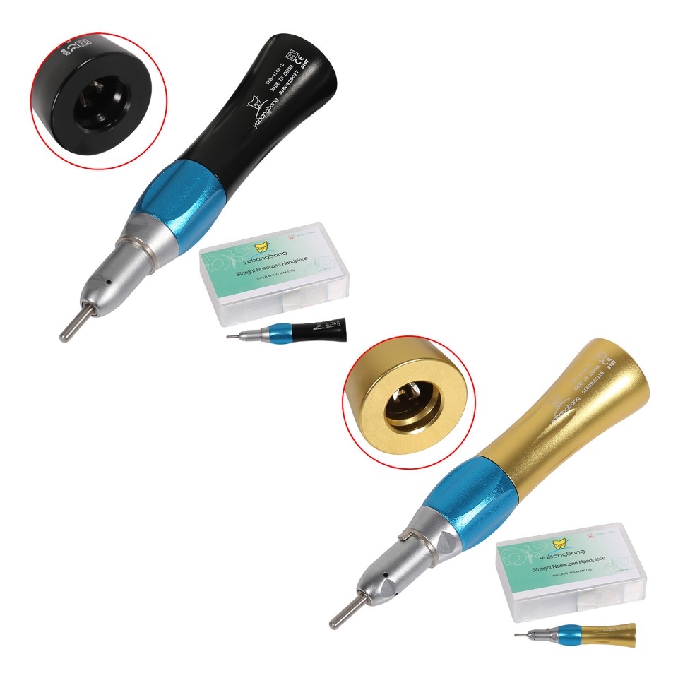 Dental Low Speed Handpiece Nosecone Straight Handpiece Fit E-type Air ...