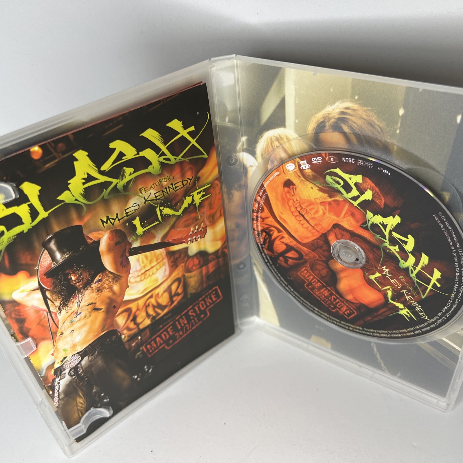 Slash Featuring Myles Kennedy: Live - Made in Stoke 24/7/11 (DVD, 2012 ...