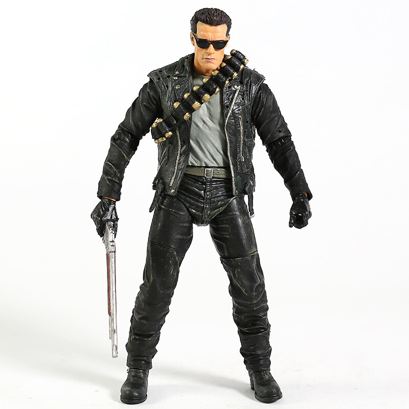 Arnold Schwarzenegger The Terminator T800 Action Figure Model Toy 18cm ...