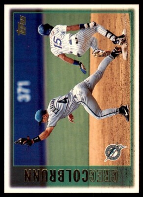 1997 Topps Greg Colbrunn Baseball Card #294 | eBay