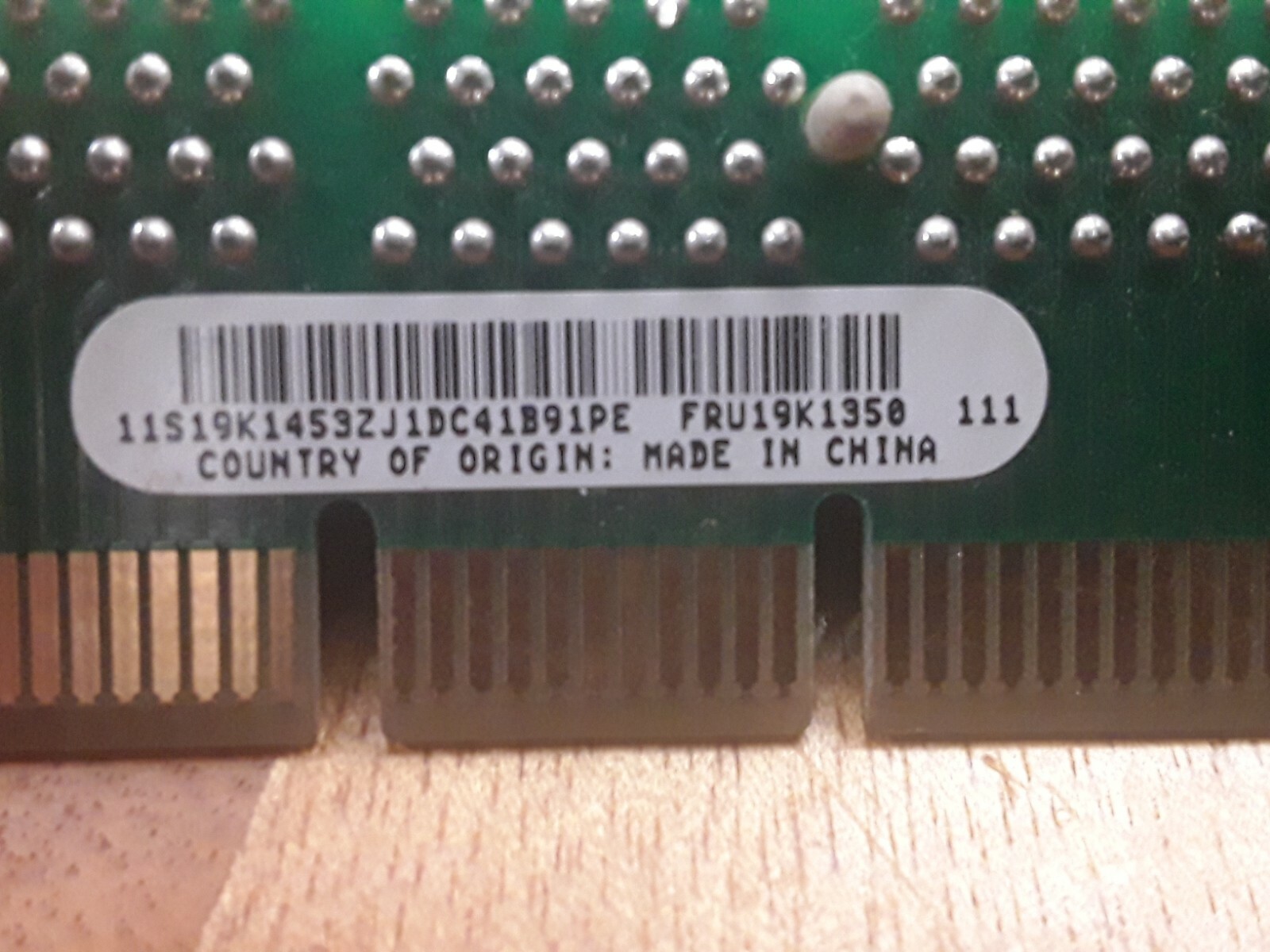 IBM FRU 19K1350 X330 PCI-X Riser Board | eBay