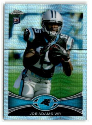 Joe Adams SN Carolina Panthers 2012 Topps Chrome Prism Refractors #133 ...