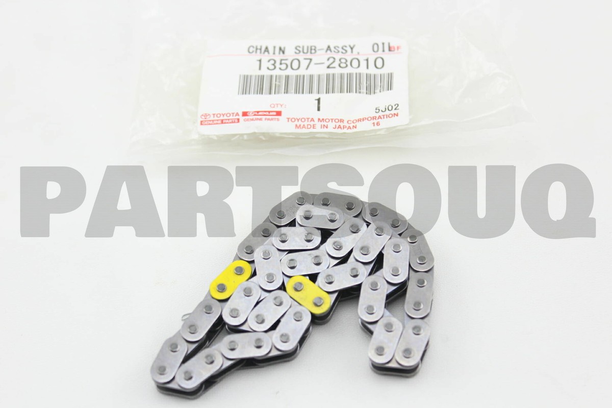 1350728010 Genuine Toyota CHAIN SUB-ASSY, NO.2 13507-28010 1350728010 Genuine Toyota CHAIN SUB-ASSY, NO.2 13507-28010