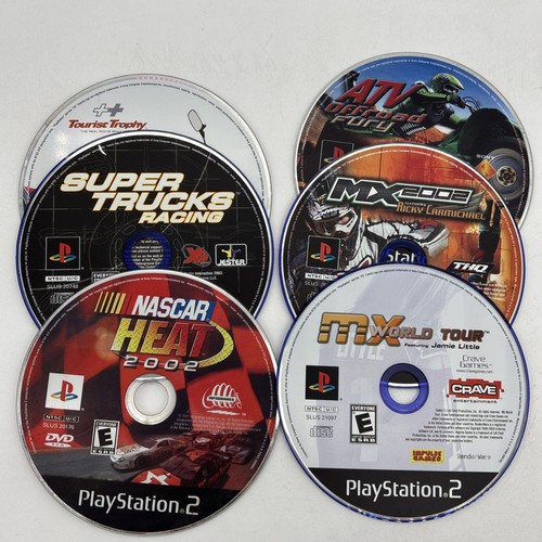 Sony PlayStation 2 PS2 Driving Racing Lot Of 6 Disc Only Games MX ATV ...