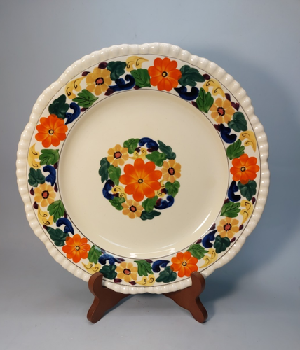 Antique Handpainted Royal Adams Ivory England Titian Ware 9" Plate ...