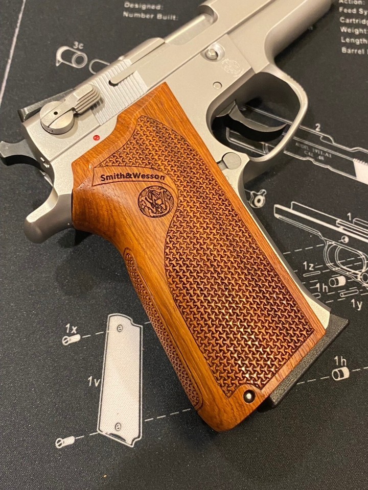 New Crave Wood Grips for S&W 5903TSW, 5906TSW, 5943TSW, 4003, 5903 | eBay