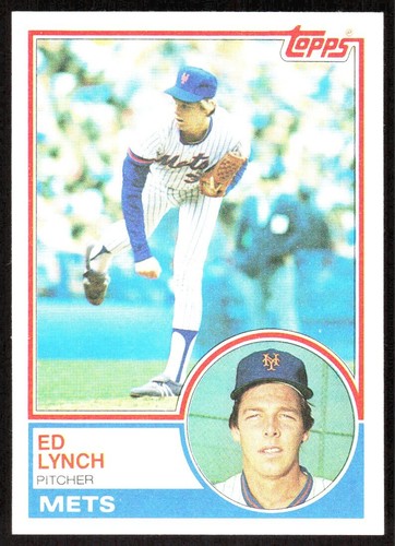 1983 2040B Topps Ed Lynch New York Mets #601 | eBay
