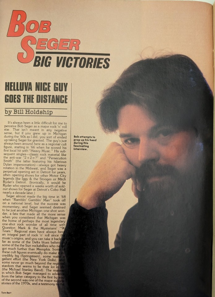 Creem Magazine May 1983 Prince, Seger, Phil Collins, Def Leppard, Toni ...