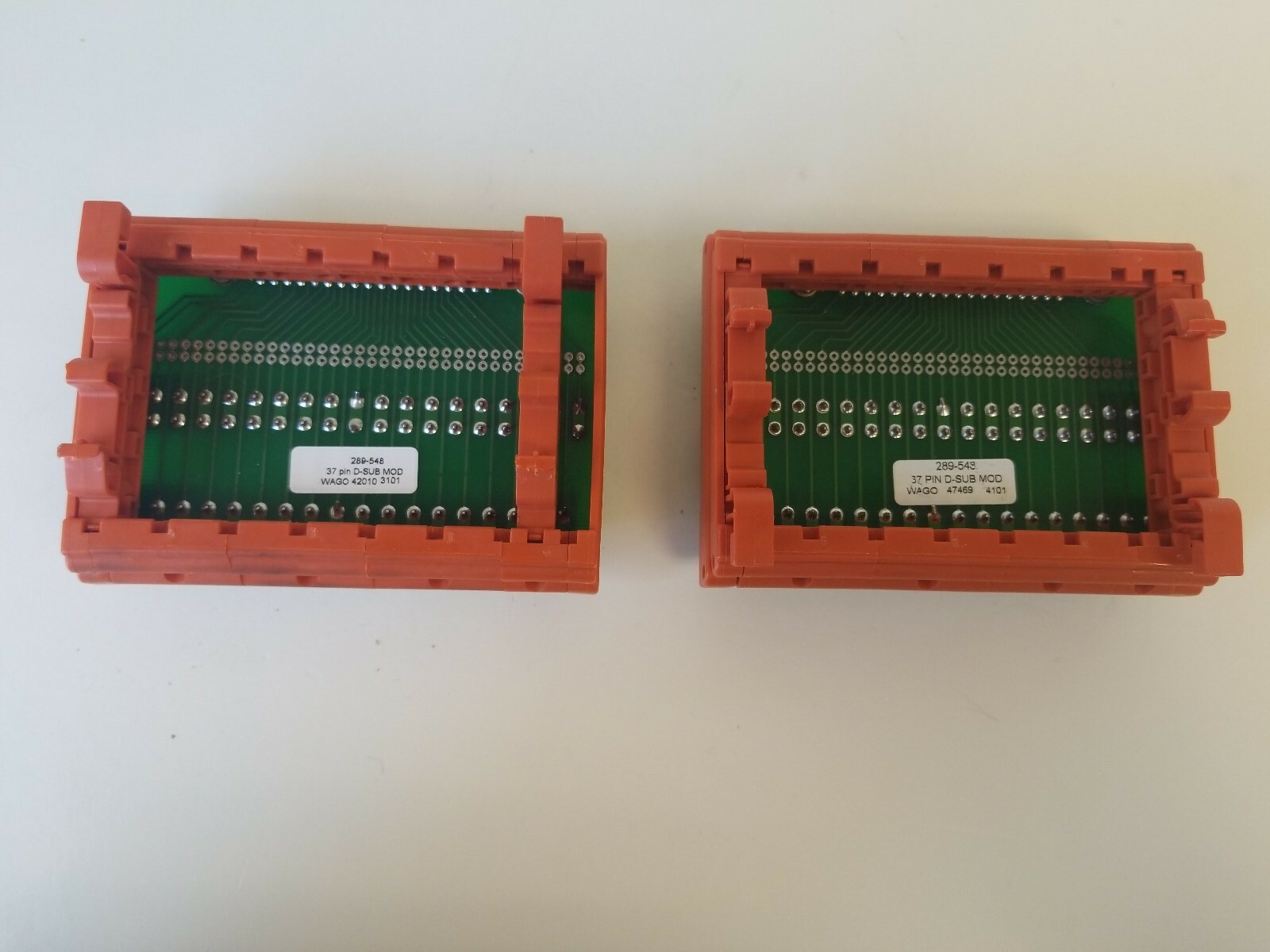 *QTY OF 2* WAGO 289-548 INTERFACE MODULE 37 PIN. **NEW** | eBay