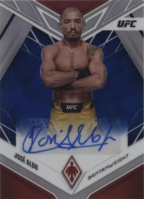 2023 Panini Chronicles UFC - Phoenix Autographs Jose Aldo #PX-JAD Blue ...