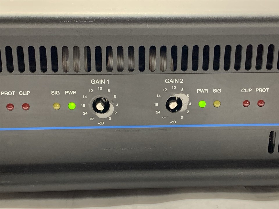 QSC MX3000A MX-3000A Dual Monaural Stereo Power Amplifier PA Amp ...