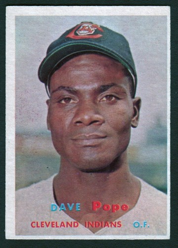 1957 Topps #249 Dave Pope (ex) | eBay