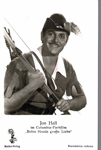 Jon Hall ** Originale - Colibrì - Cartolina * Nr. N 340 g | eBay