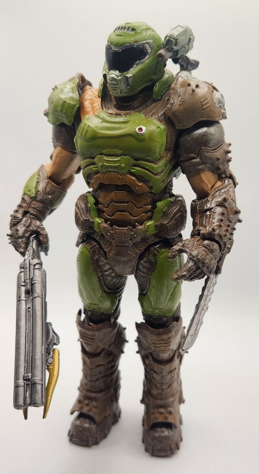 2019 McFarlane Toys Classic Doom Slayer Figure Loose Complete | eBay