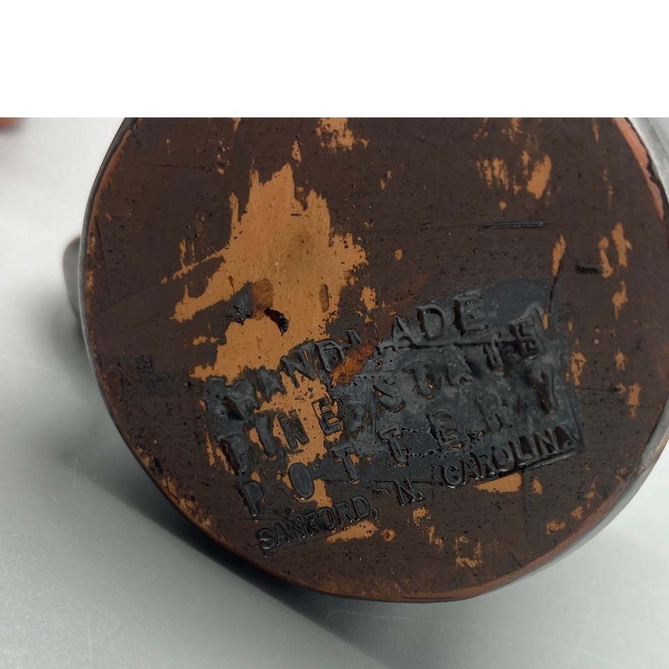 Vintage Pine State Pottery Mug Walter Owen 1960s stamped Handmade | eBay