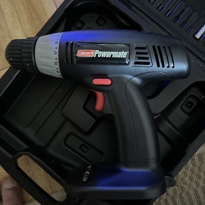 cordless power drill Coleman Powermate set 12v | eBay